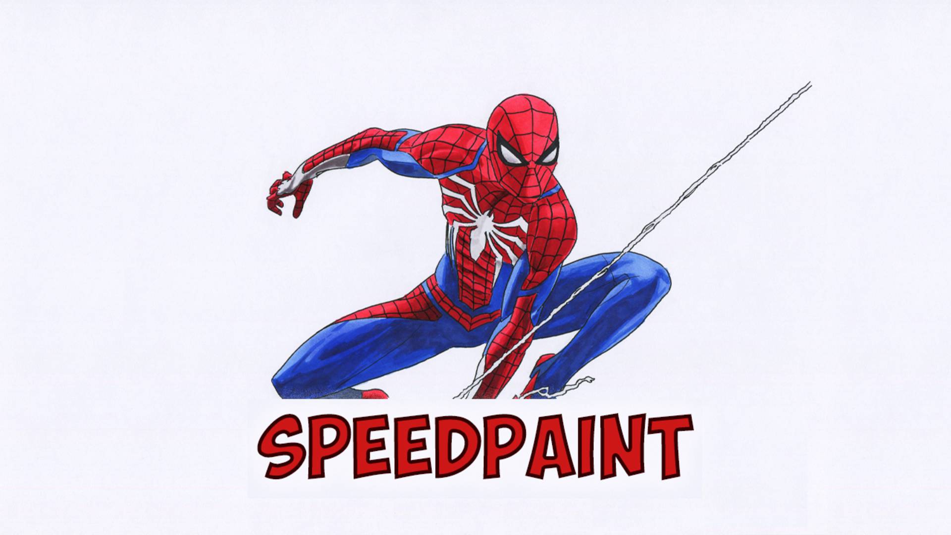 Человек-паук (Spider-Man) (Speedpaint)
