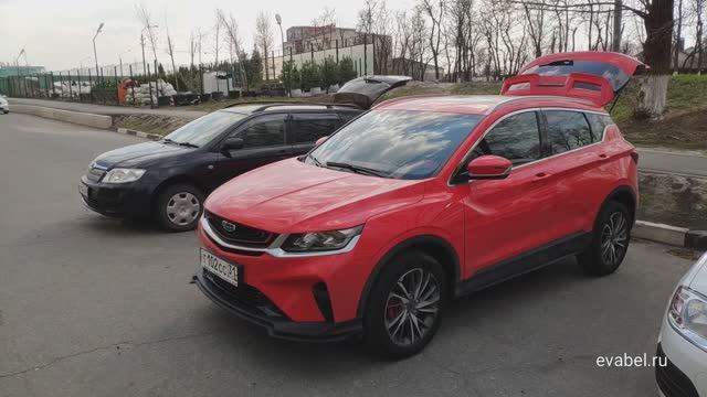 Geely Coolray eva коврики в салон и багажник evabel.ru 8800-222-48-45