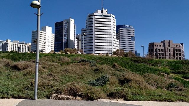 Шум Средиземного моря!Тель Авив!