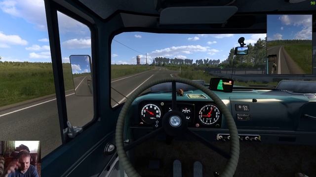 Euro Truck Simulator 2 сезон 7 серия 4 В Новосиб едем на ЗиЛ ке 130