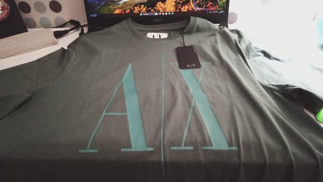 Мужская футболка Armani Exchange (обзор)