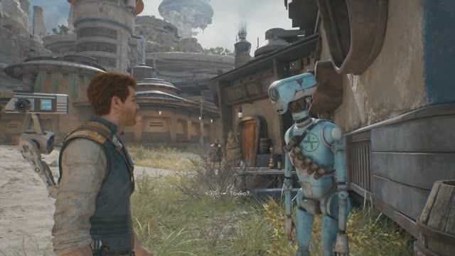 Star Wars Jedi: Survivor [RUS, без комментариев]. Часть 8: Диджей и рыбак.