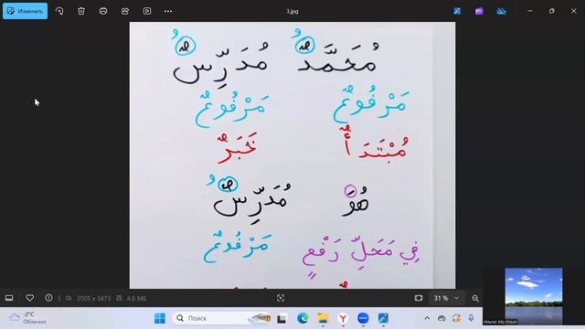 Имя изменяемое и не изменяемое (اسم معرب و اسم مبني). Дополнение 2. Мединский курс. Том 1.