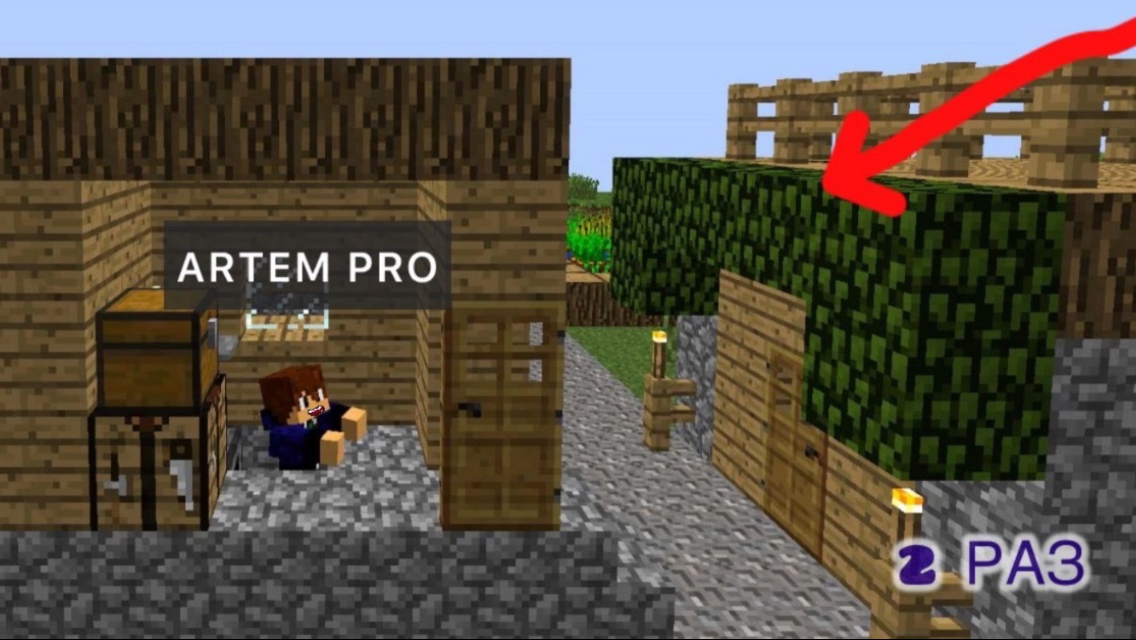 КАК Я СНОВА ПОПАЛ В НАРИСОВАННЫЙ МАЙНКРАФТ Артём|Artem Pro