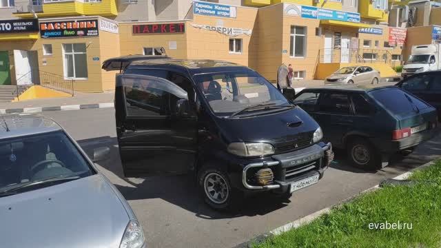 Mitsubishi Delica 4-е поколение 7мест  eva коврики в салон и багажник evabel.ru 8800-222-48-45