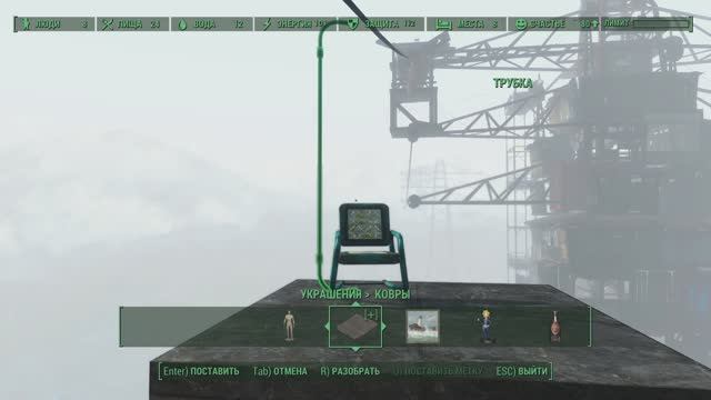 FALLOUT 4. Как построить канатную дорогу.