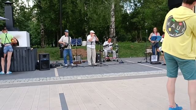 Группа "Серебряный молоток" г. Ижевск, концерт на Центральной площади 22 июля 2022 г.