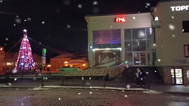 Новогодний г.Черняховск 2023 г.