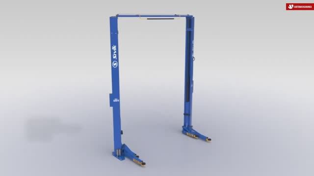 Двухстоечный электрогидравлический подъемник Sivik ПГА-4200-Е (1)