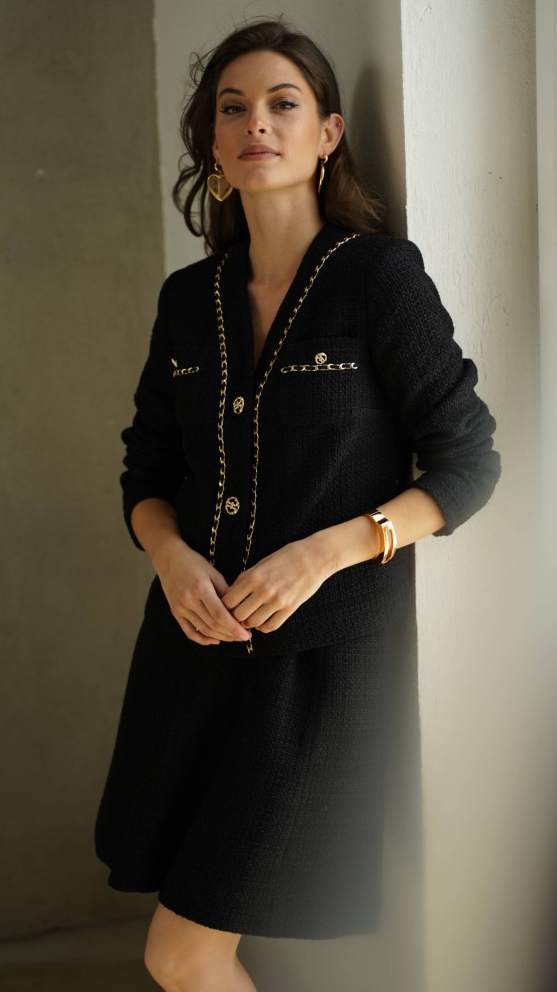 Твидовый костюм Old Money Style