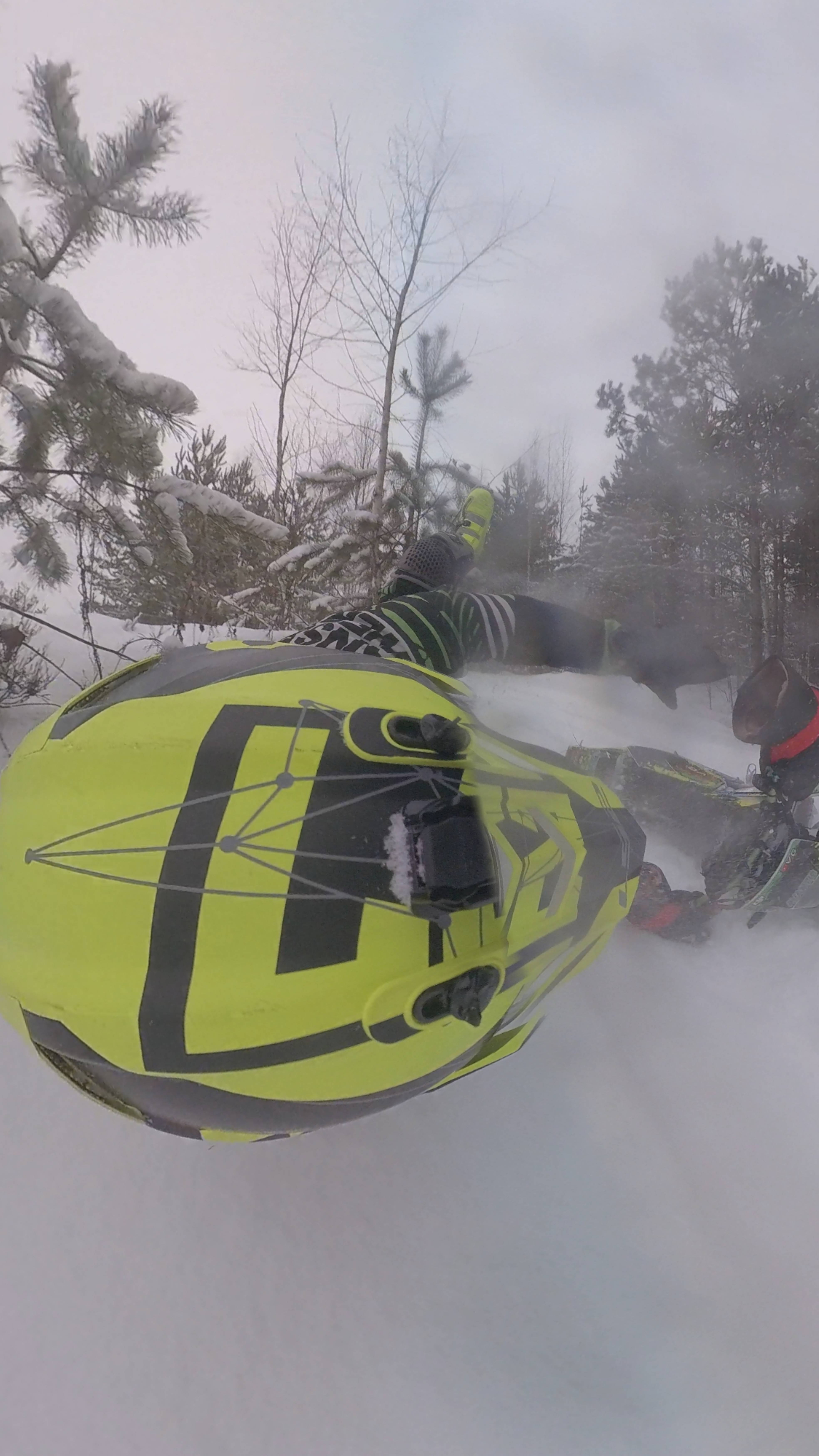 Зимний лес на мотике в 360° ч. 1. Смотреть в браузере