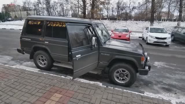 Mitsubishi Pajero 5 дв. пруль eva коврики в салон evabel.ru 88002224845