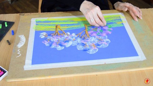 ВЕСНА ПАСТЕЛЬЮ. 2 ЧАСТЬ | УРОКИ РИСОВАНИЯ ПАСТЕЛЬЮ| ОХК «СТУДИЯ ИЗОБРАЗИТЕЛЬНОГО ИСКУССТВА «АЛЬТАИР»