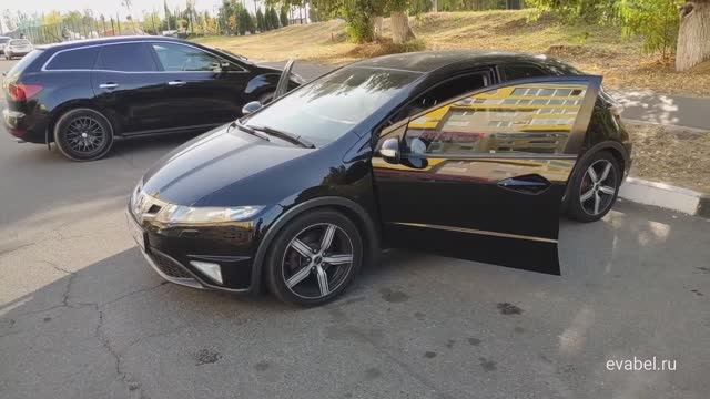 Honda Civic 5d 8 поколение рестайлинг eva коврики в салон evabel.ru 8800-222-48-45