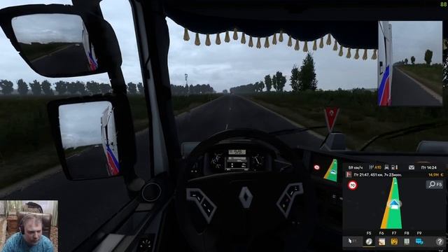 Euro Truck Simulator 2 сезон 6 серия 1 Южный регион дорога на юг