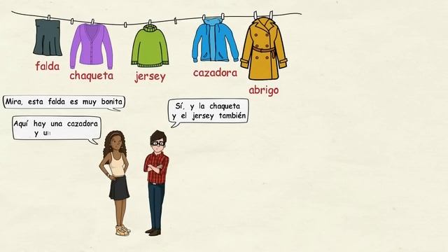 Aprender español_ La ropa 👕👖👗 (nivel básico)
