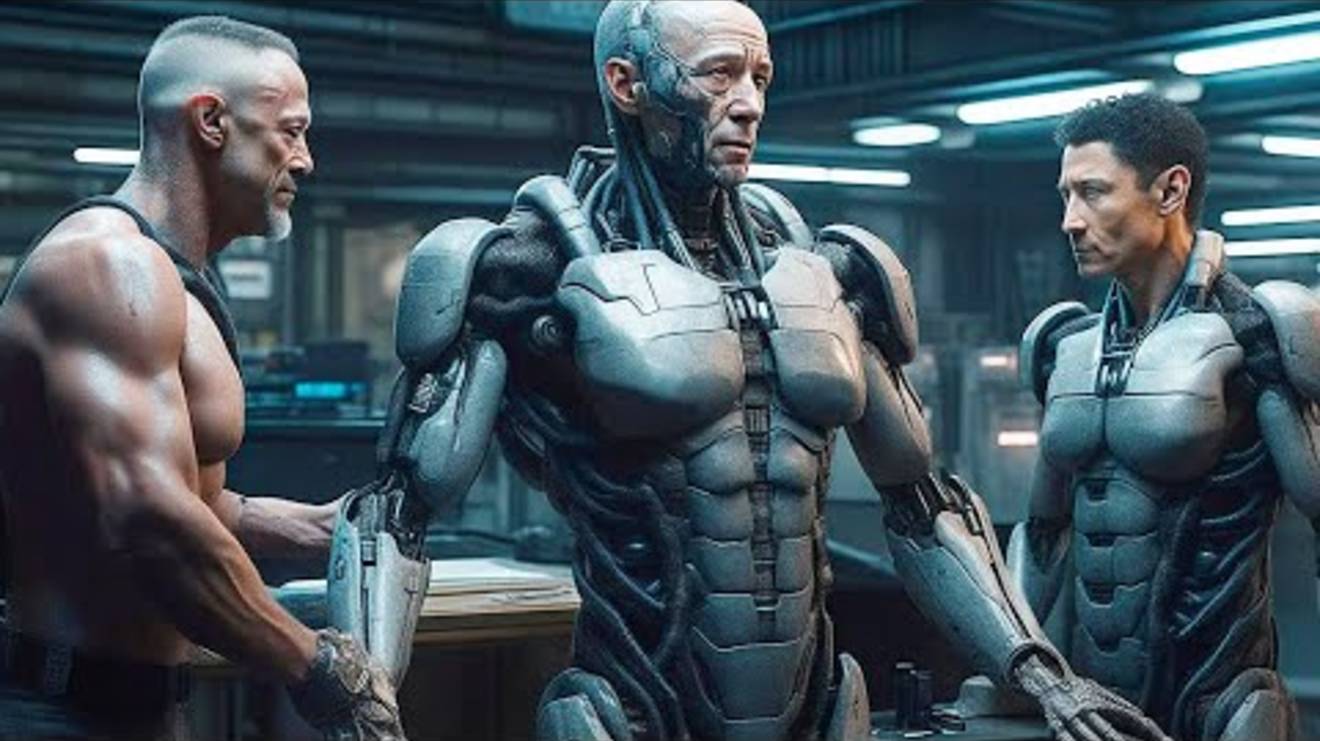 Инопланетные киборги создают новых существ из человеческих тел на исследовательском корабле