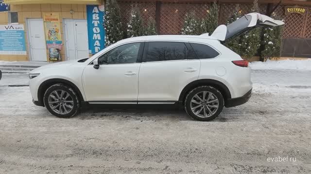 Mazda CX9 2е поколение eva коврики в салон и багажник evabel.ru 88002224845