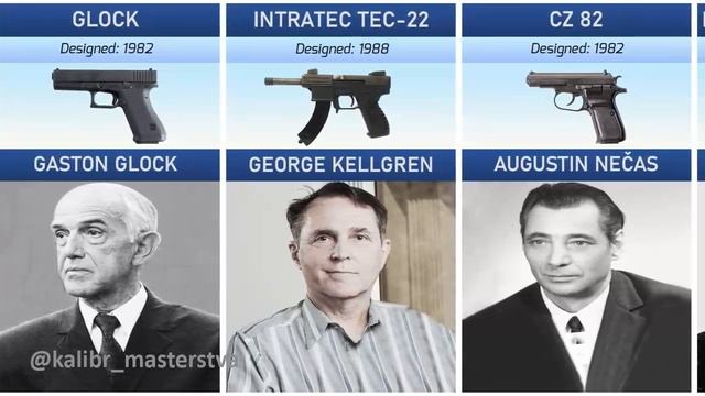 🔫 Знаменитые конструкторы пистолетов (Часть 1)