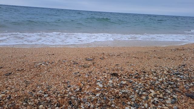 Зимнее Азовское море (медленно)