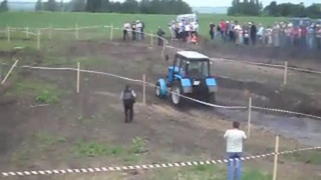 Необычные соревнования. Алтайский край. Тракторы. Новотырышкино.