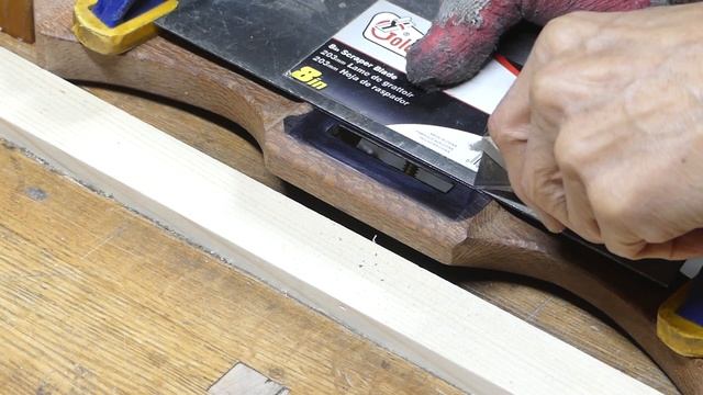 "Изготовление рубанка-горбача с закругленной подошвой" (Стружок)