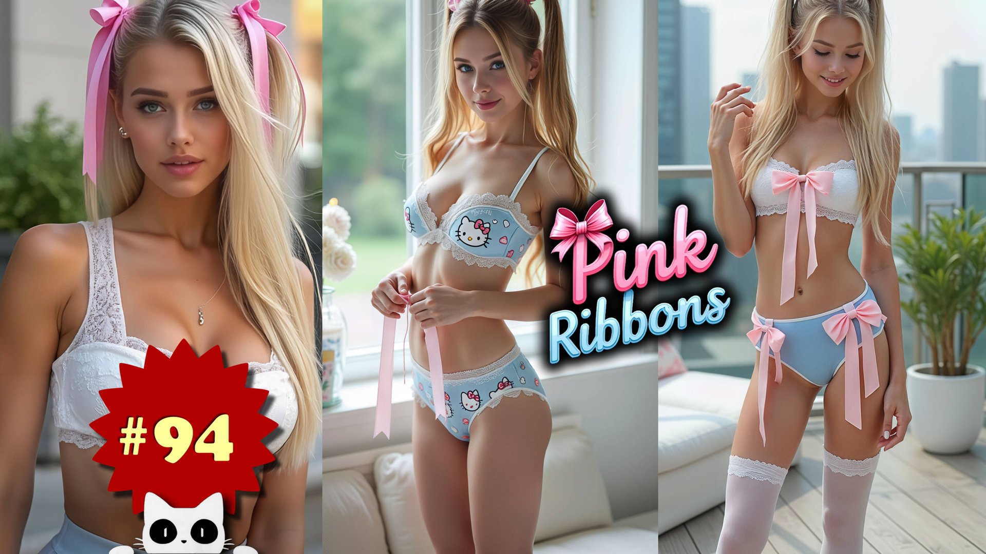94 ❤️ Pink Ribbons | #lookbook | Cute 19-Year-Old Girl
