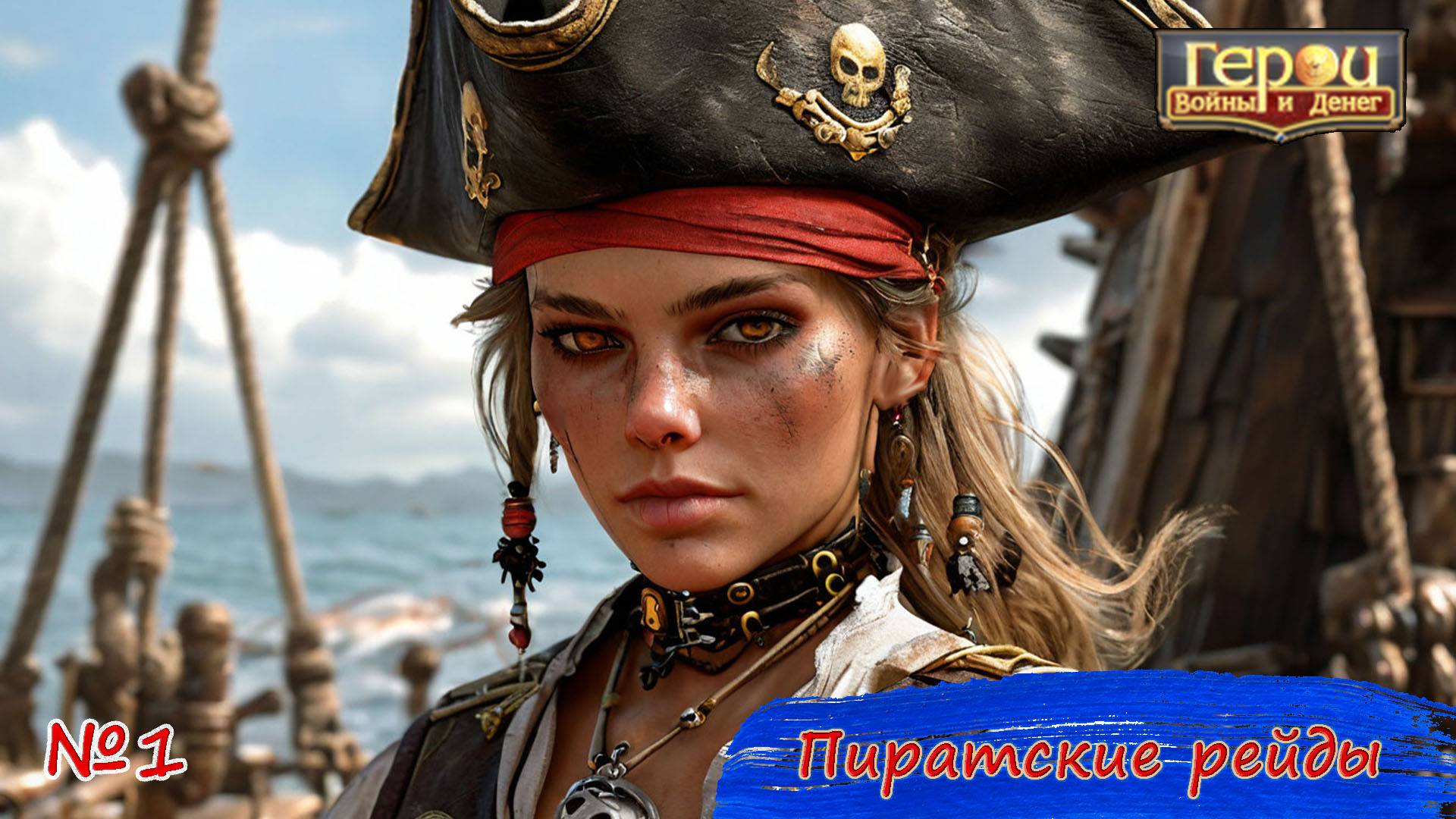 Сильная, мощная, крепкая пиратская плюшка | Пиратские рейды #1 | Герои Войны и Денег
