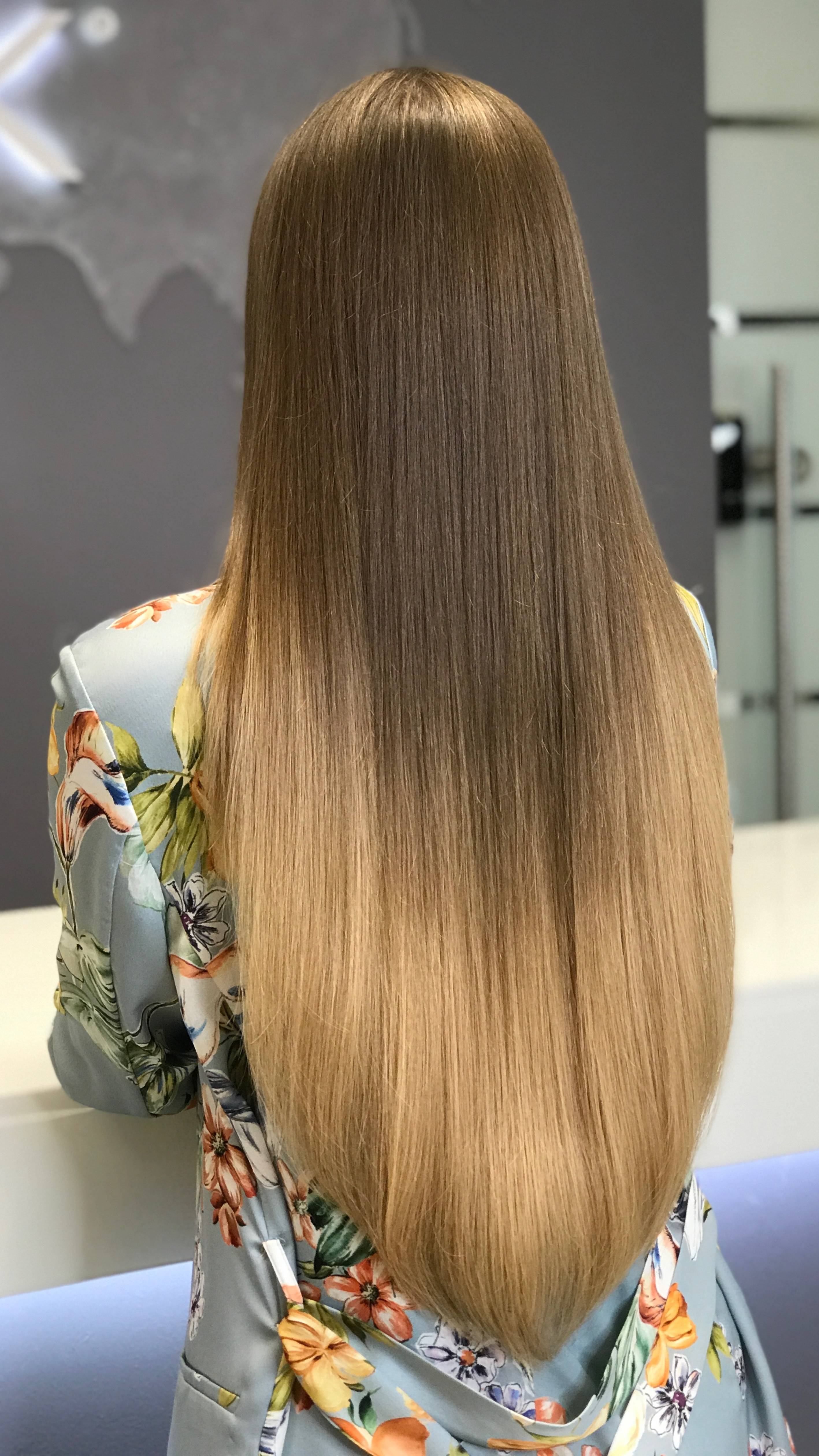 Секрет длинных и густых волос — ленточное наращивание!