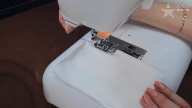 Стачивающий шов  - строчка зигзаг