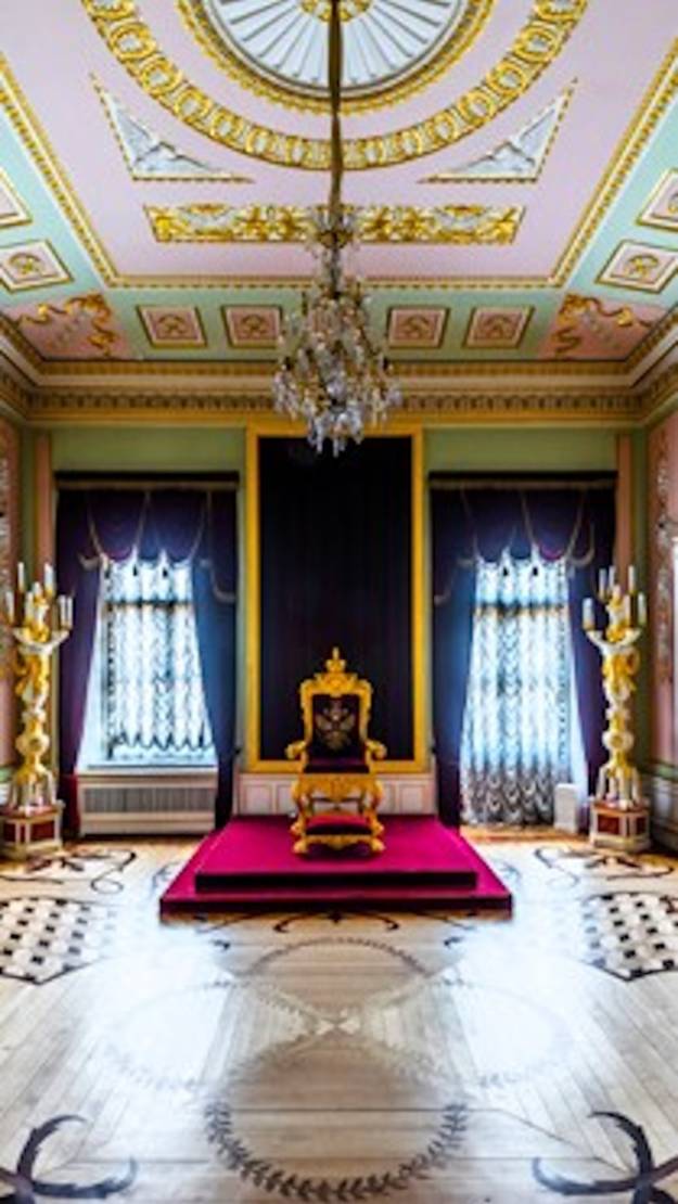 Гатчинский дворец — Верхняя тронная Павла I