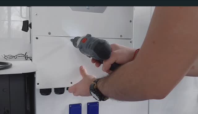 Подключение 3 фазного гибридного инвертора DEYE 12 KW