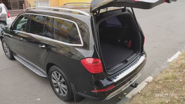 Mercedes GL class X166 eva коврик в багажник  evabel.ru 8800-222-48-45