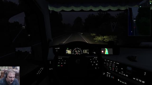 Euro Truck Simulator 2 сезон 7 серия 13 Ночная Румыния