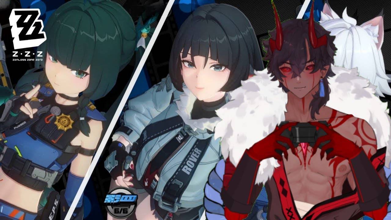 Бета сервер новые герои [ BETA - ZZZ ] Qingyi, Jane Doe, Seth Lowell Animations _ Zenless Zone Zero