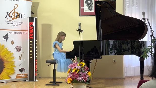 Elizaveta PEROVA. XIV Međunarodno pijanističko takmičenje "Slavenski" 19.05.2023