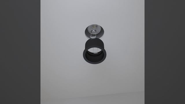 Монтаж точечного светильника