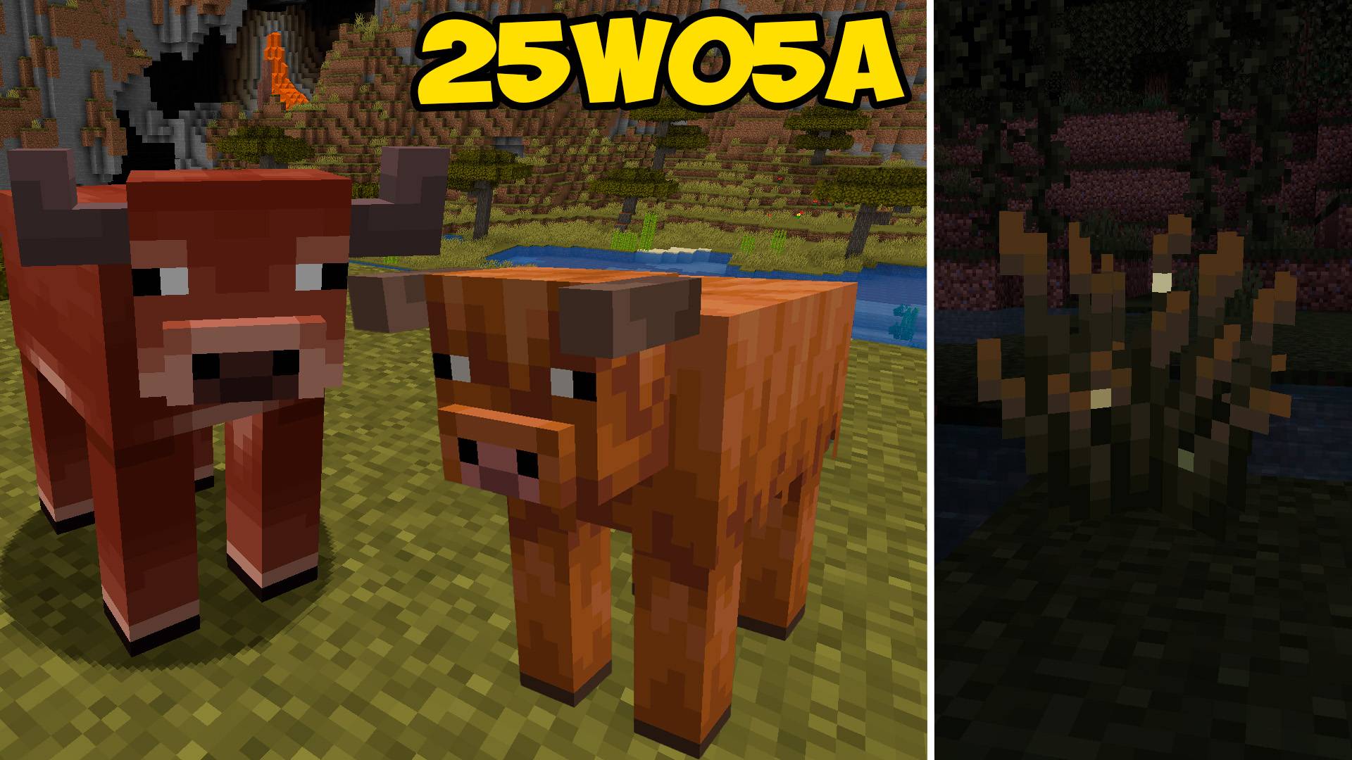 СВЕТЛЯЧКИ ВЕРНУЛИСЬ | НОВЫЕ КОРОВЫЕ  в МАЙНКРАФТ 1.22 | Обзор на Снапшот 25w05a