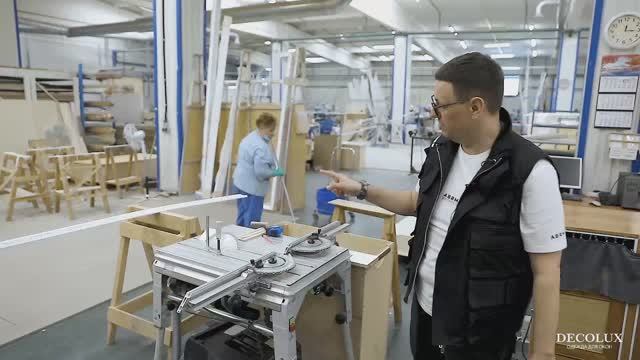 Как устроено производство интерьерных штор и жалюзи? DECOLUX