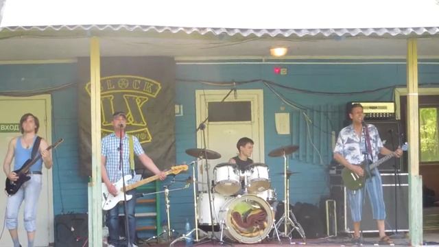 Группа Т-150, композиция "Стой", открытие байк-шоу "Мамай"