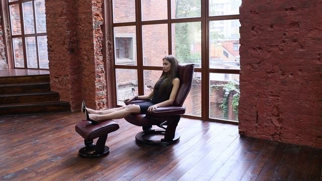 Кожаное кресло Falto Melvery