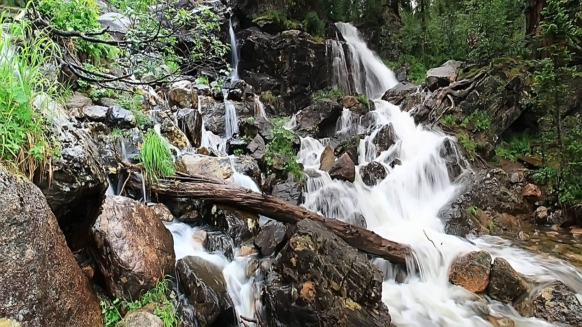 Радиалка на водопад Жемчужина Саян июнь 2024г часть 3