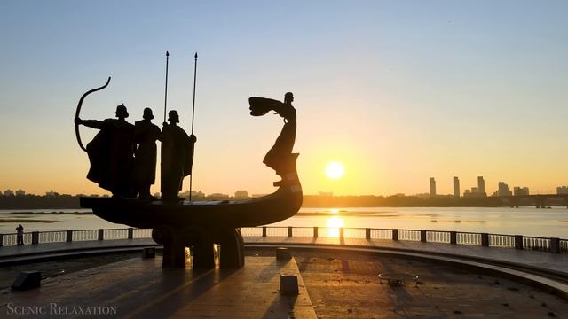 Украина.
Живописный релаксационный фильм с успокаивающей музыкой.