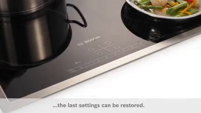 Технология DirectSelect в варочных панелях Bosch