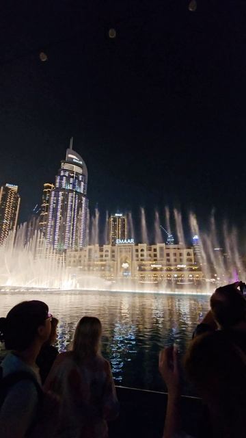 Фонтаны в Дубай (февраль 2025) #dubai