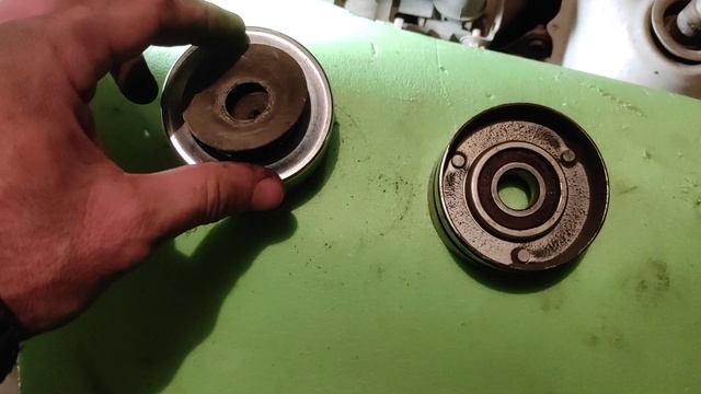 Замена натяжного ролика на Honda Civic 4D 9