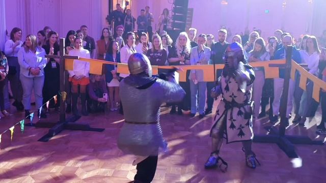 Рыцарский турнир на мероприятии