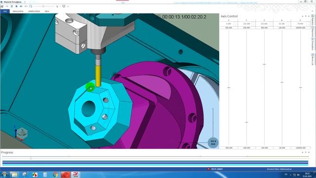 ТОЛЬКО ВИДЕО! 5 осевое сверление в MasterCAM/5 Axis Drilling in MasterCAM