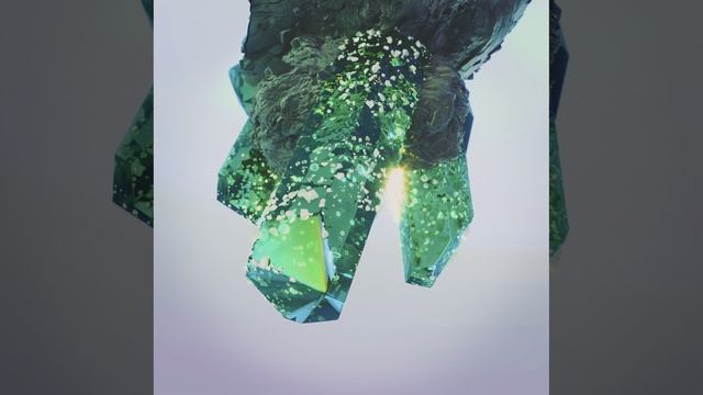 Crystallization process. 
Plugin TyFlow