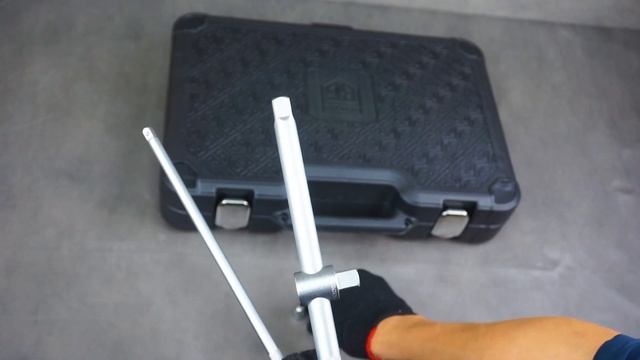 BERGER 135 предметов БЕРНАУ / Обзор набора с телескопическими трещотками BG135-1214